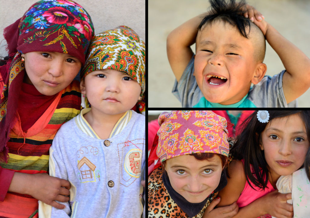 Pamirs - Tajikistan - children in Murgab - Impressions from Bicycle Travels